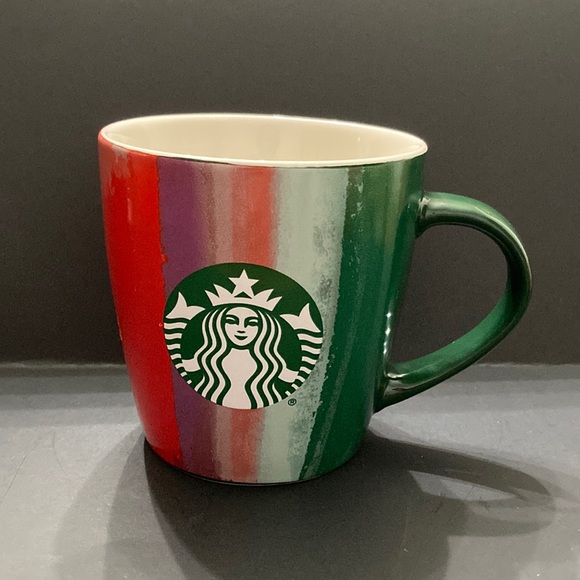 Starbucks | Kitchen | Starbucks Mermaid Split Tail 2 Oz Multicolor ...